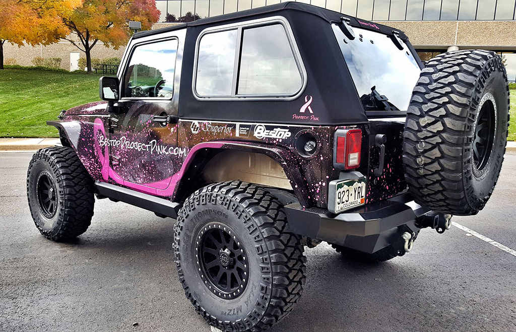 Tuesday's Tale - Bestop's Project Pink | Quadratec