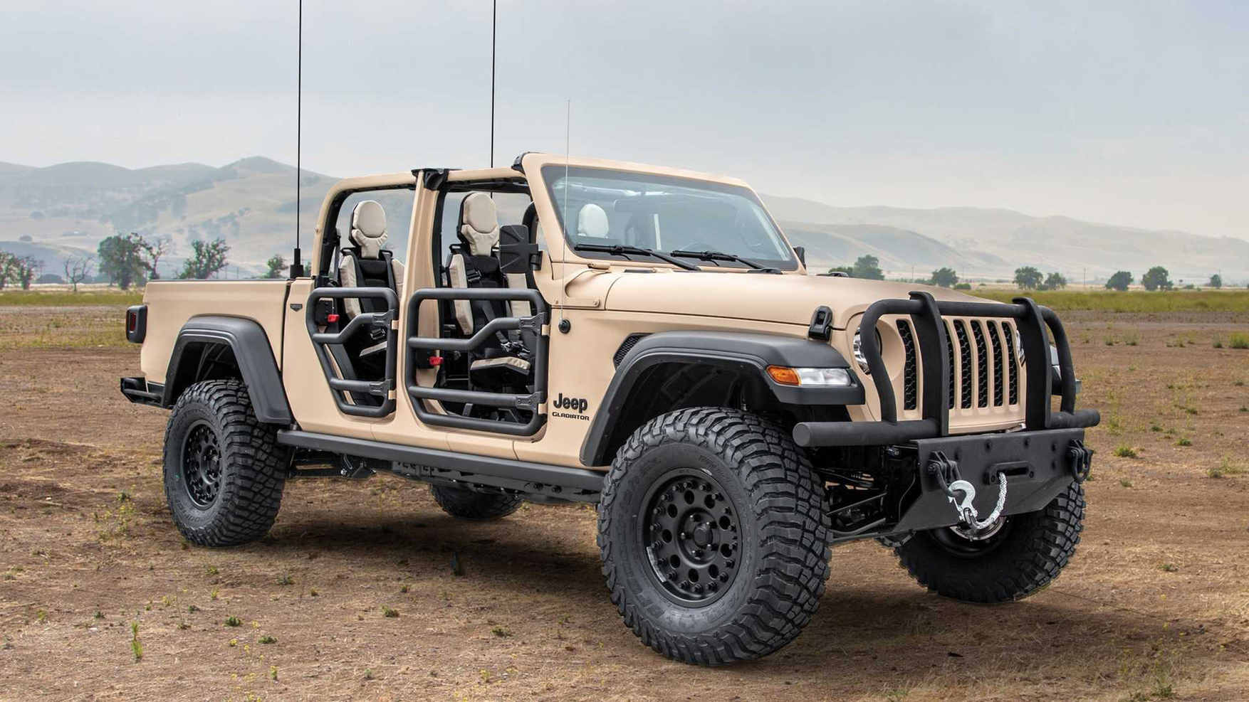 FCA, AM General Partner On New Gladiator Military Concept | Quadratec
