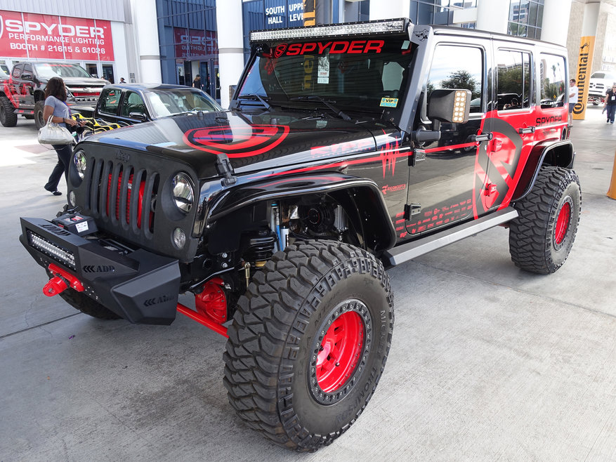 Every Jeep on the Front Lot at SEMA Show 2017 | Quadratec