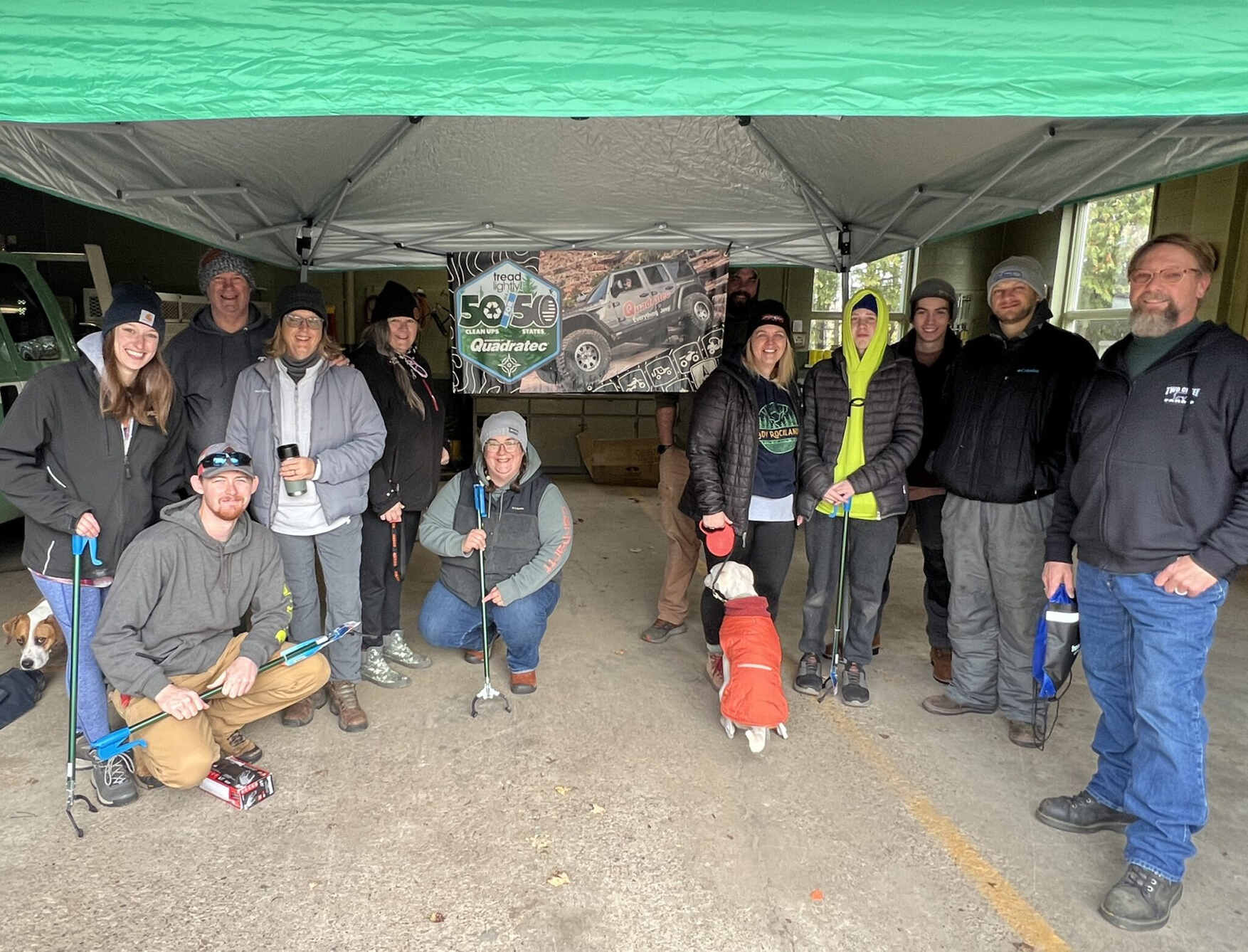 Quadratec, Tread Lightly! ’50-For-50’ Chequamegon-Nicolet National Forest Cleanup — Crandon ...