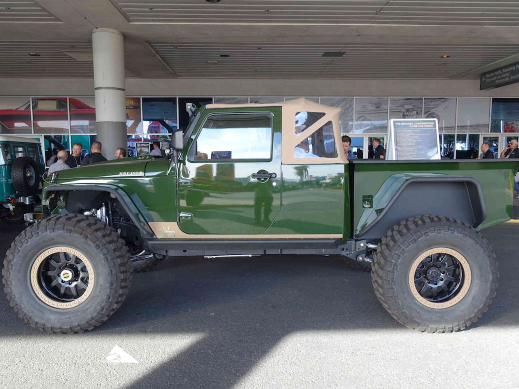 The Bruiser Conversions Super Cab Series Jeep Pickup | Quadratec