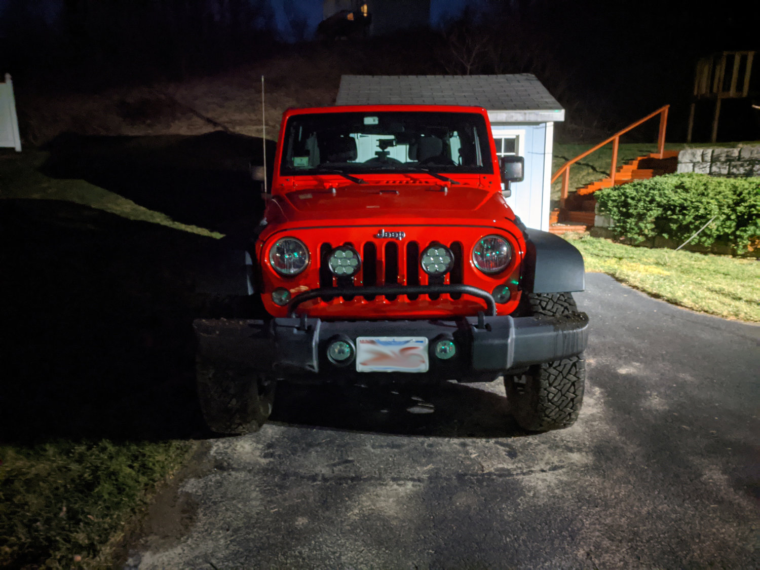 Quadratec 6" Round LED Lights with Wiring Harness | Quadratec