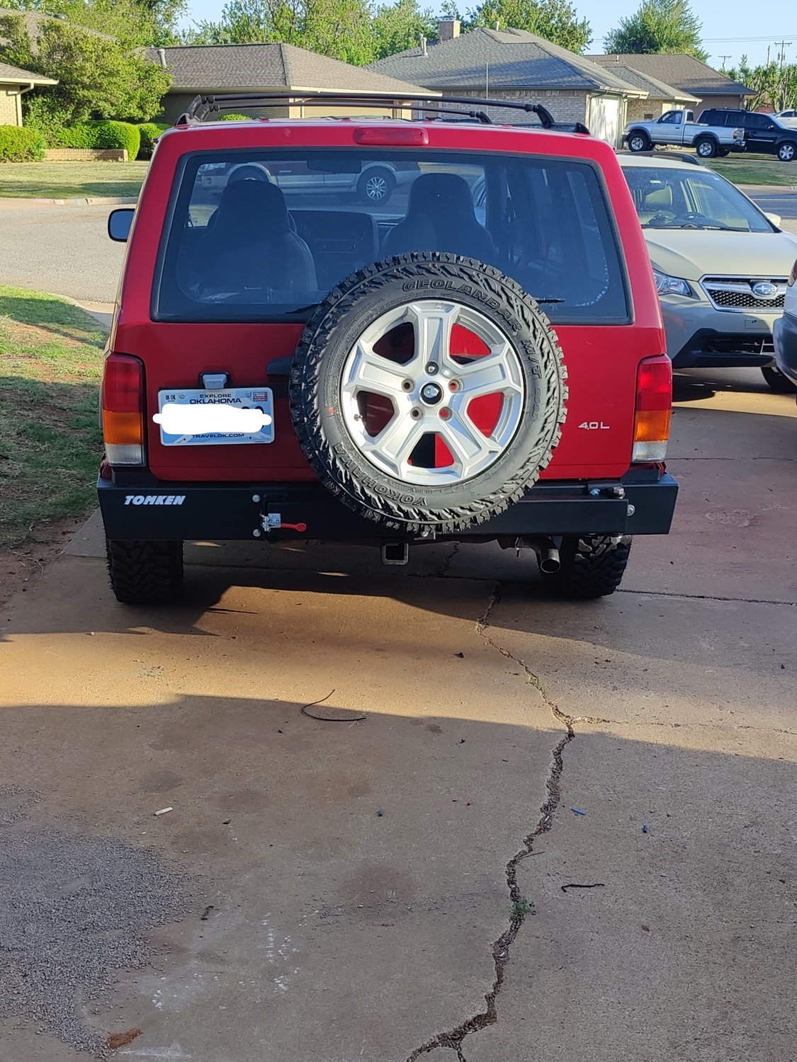 Tomken Machine TMC-0105-8496 Swingout Tire Carrier for 84-96 Jeep ...