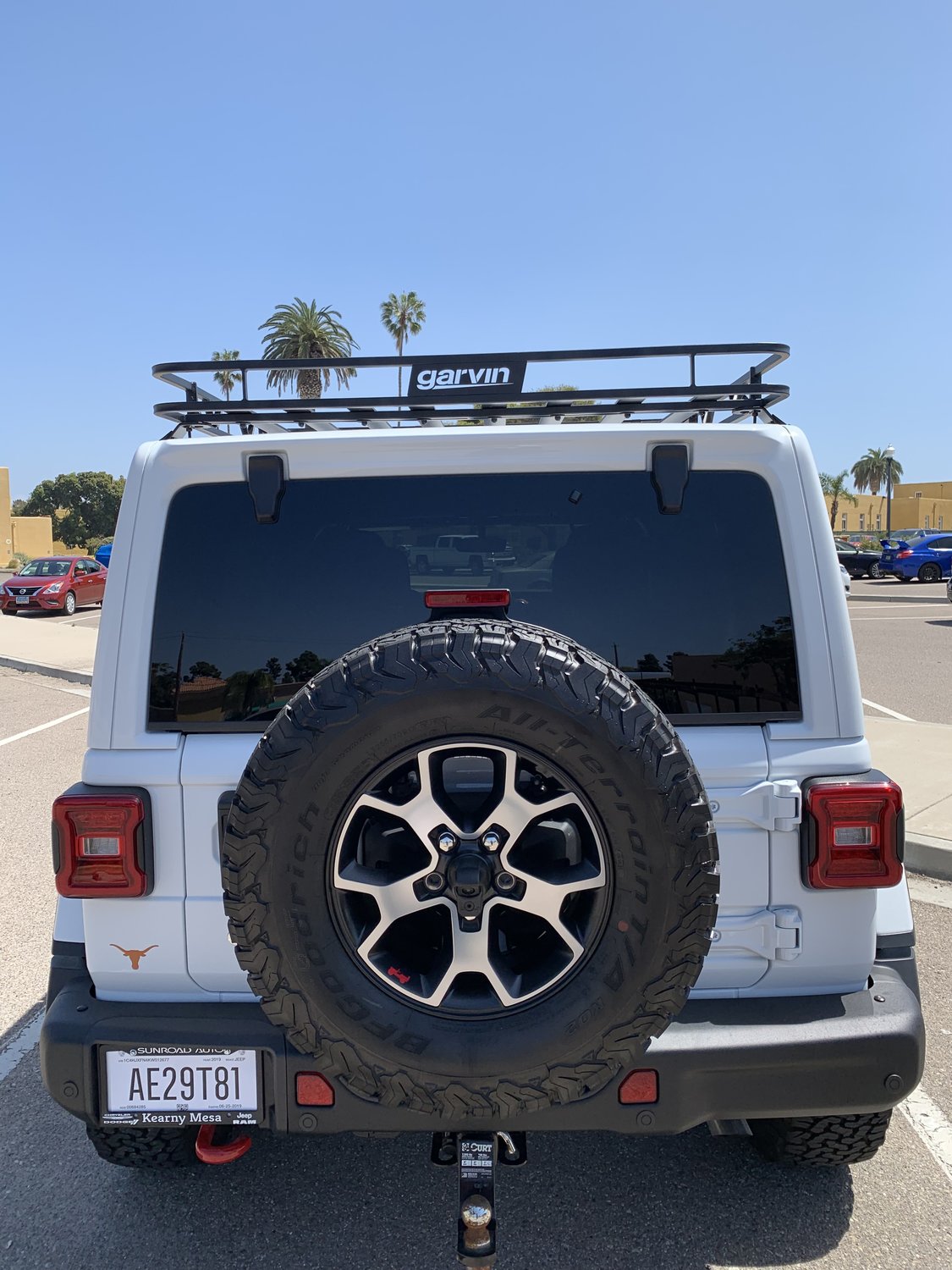 Garvin 20034 Cargo Rack for 18-20 Jeep Wrangler JL Unlimited with ...