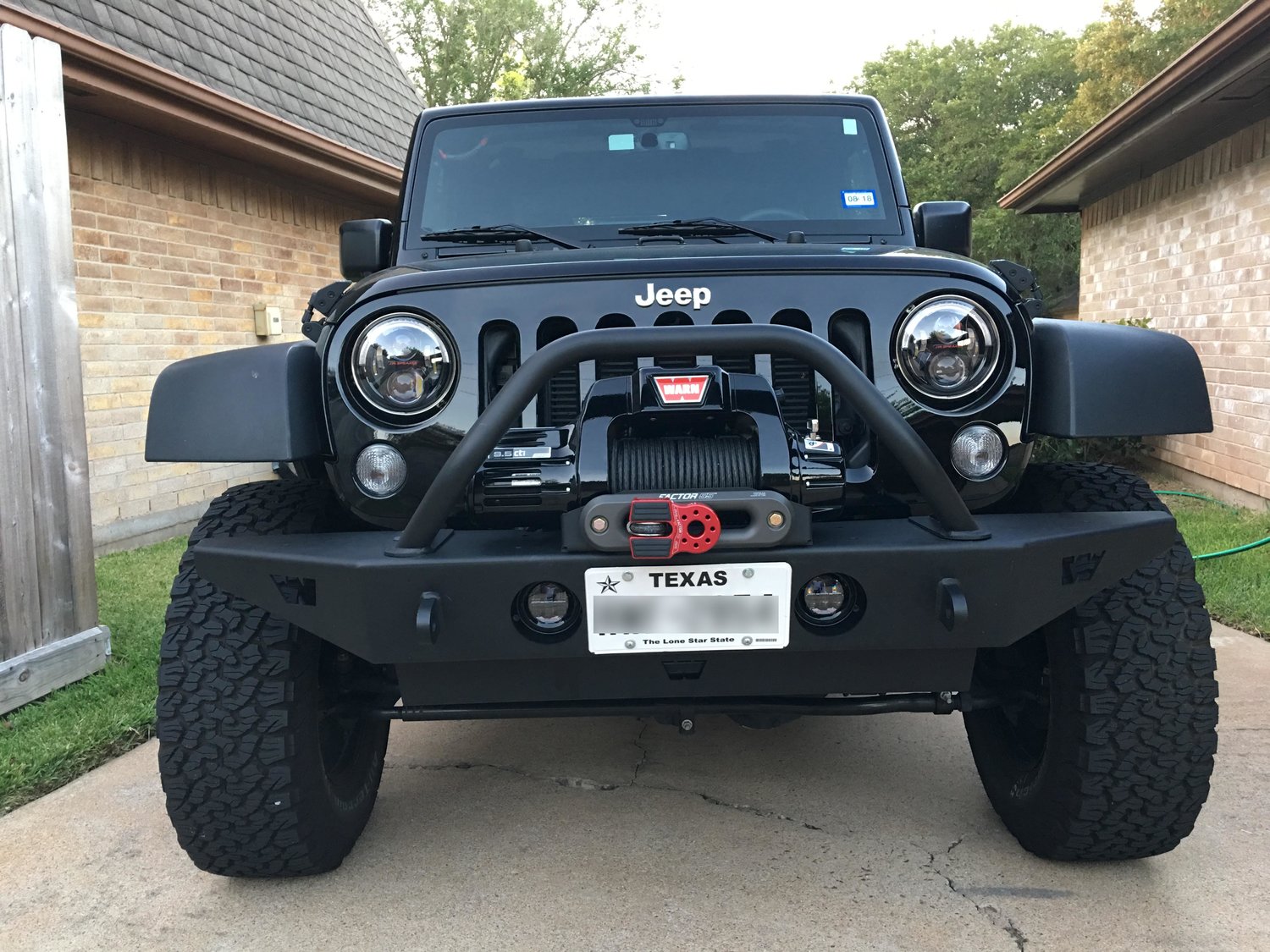 WARN 89430 Rock Crawler Front Bumper for 07-18 Jeep Wrangler JK | Quadratec