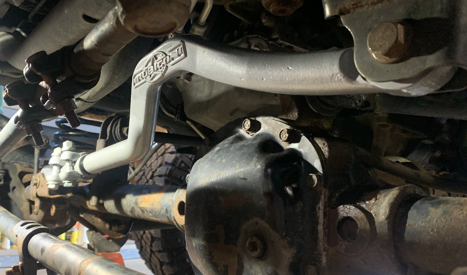 Rubicon Express RE1689 Heavy-Duty Forged Adjustable Front Track Bar for ...