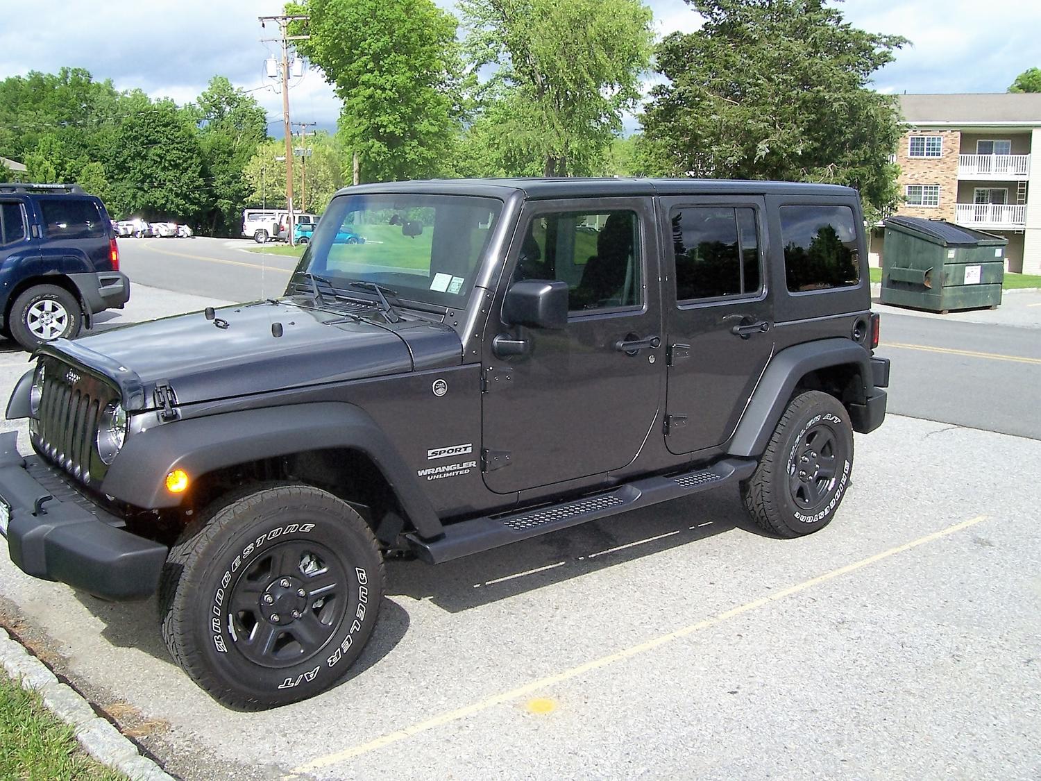 Mopar 82210571AD Factory Style Side Steps for 07-18 Jeep Wrangler ...