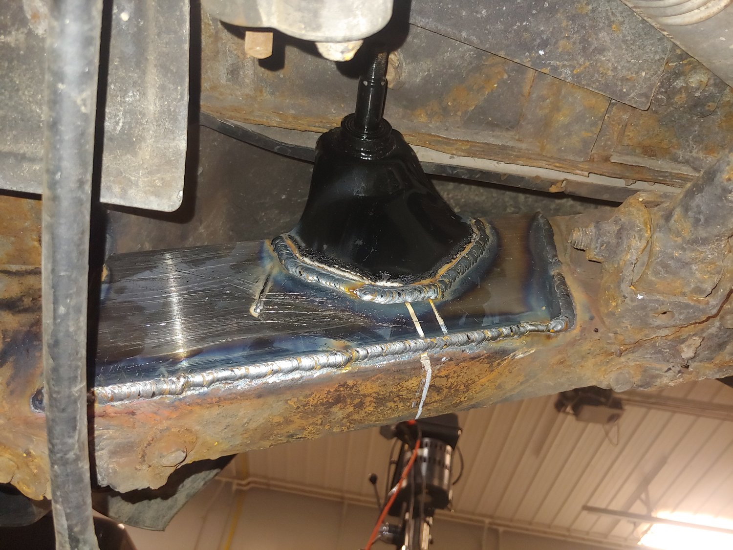 Rust Buster Upper Shock Mount Frame Section for 87-95 Wrangler YJ ...