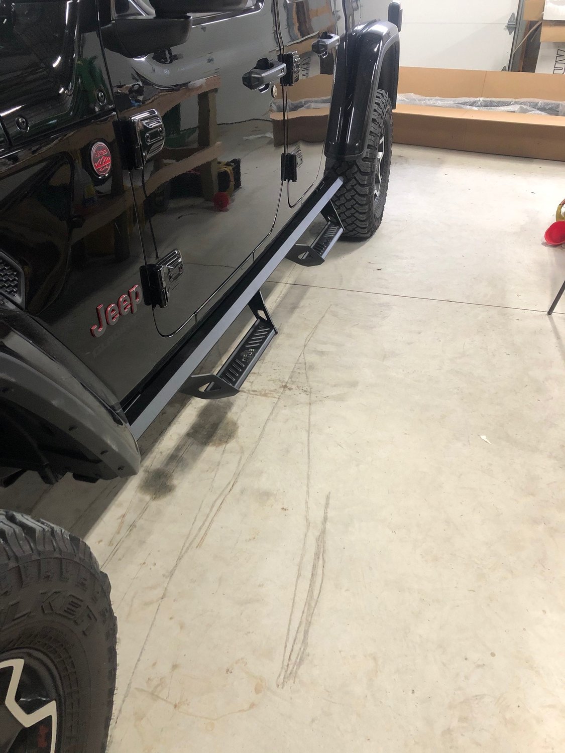 N-FAB PRJ1980T-TX Predator Pro Nerf Steps for 20-22 Jeep Gladiator JT ...