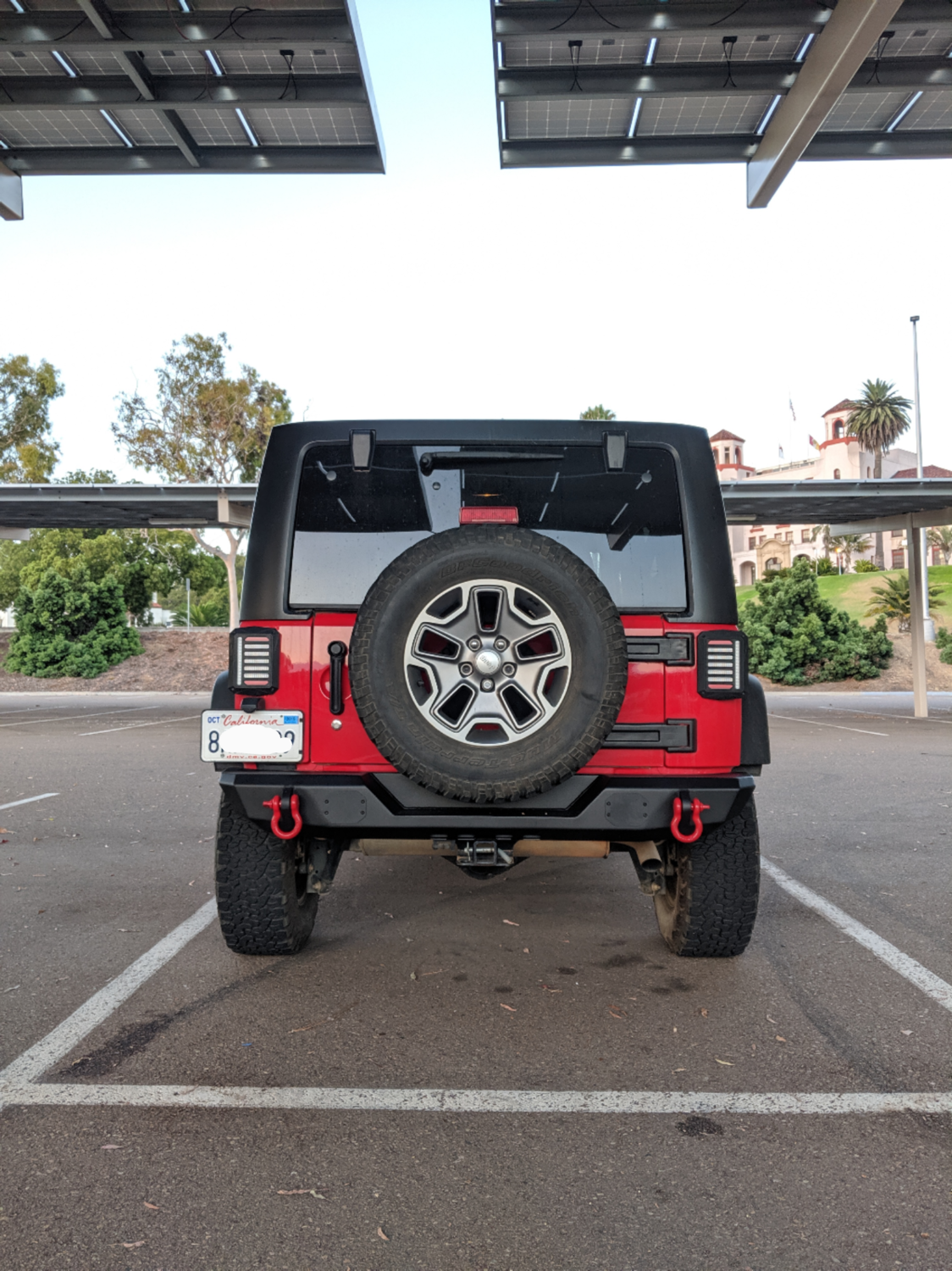 Quadratec Mid Width Rear Bumper for 07-18 Jeep Wrangler JK | Quadratec