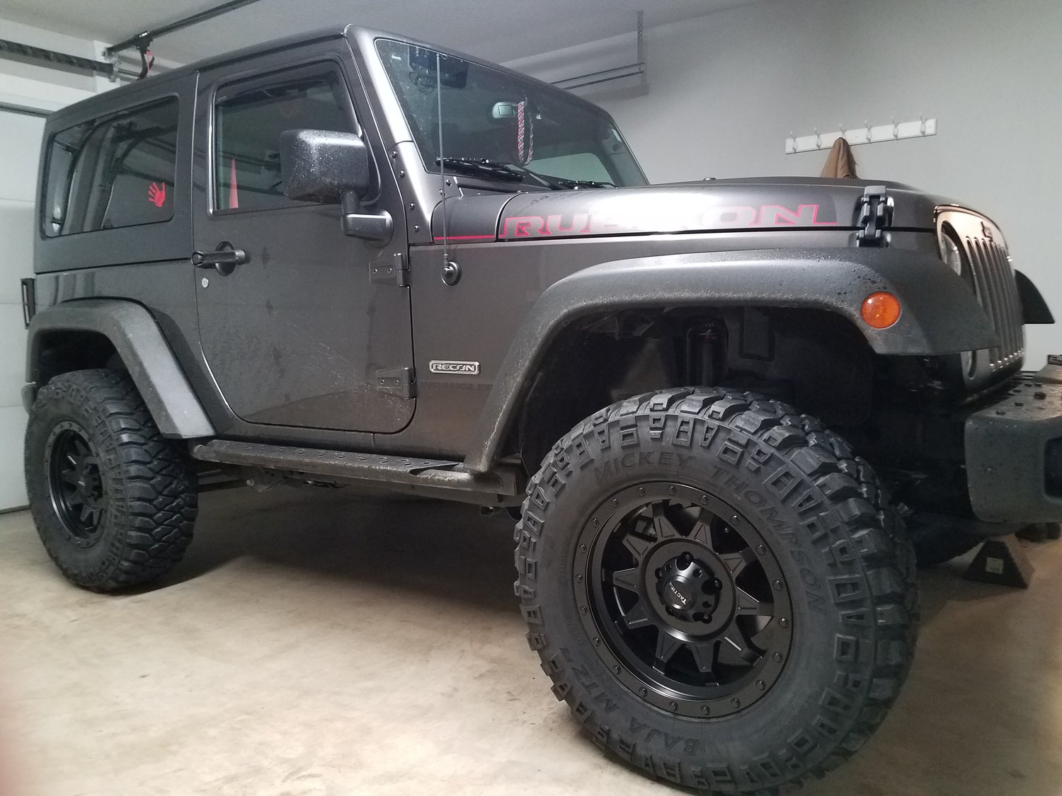 TACTIK 92615 3010 T-742 Wheel in Matte Black for 07-20 Jeep Wrangler JL ...