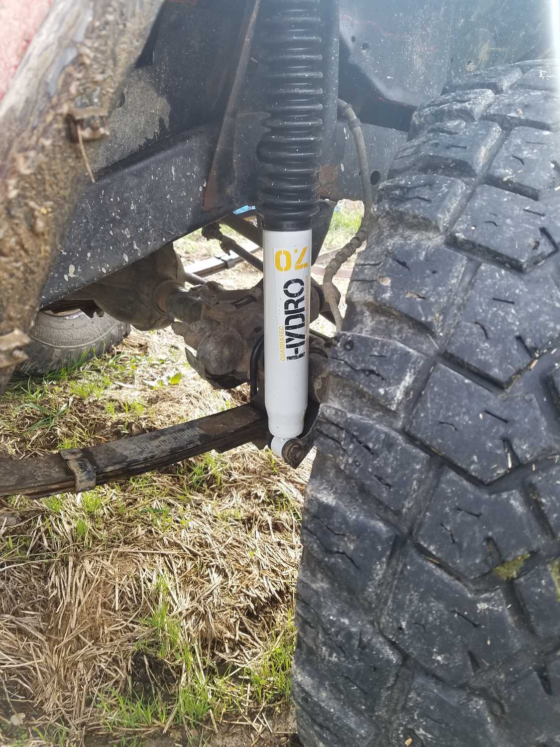 Quadratec Maximum Duty Hydro 7.0 Front Shock for 87-95 Jeep Wrangler YJ ...