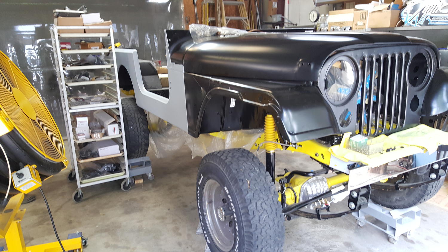 Crown Automotive J5761180 Steel Hood for 72-86 Jeep CJ-5, CJ-6, CJ-7 ...