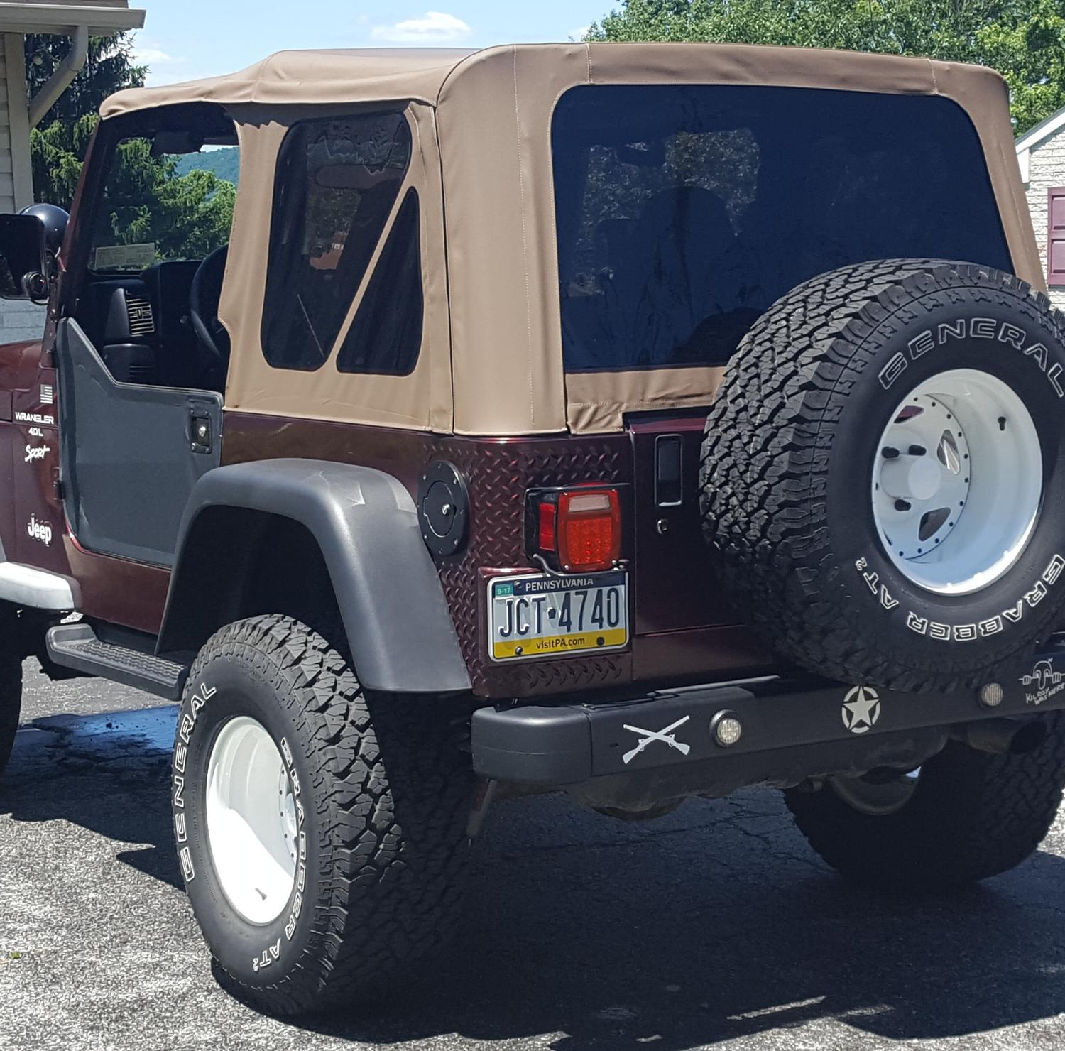 Bestop Replace-a-top with Tinted Windows for 97-06 Jeep Wrangler TJ ...