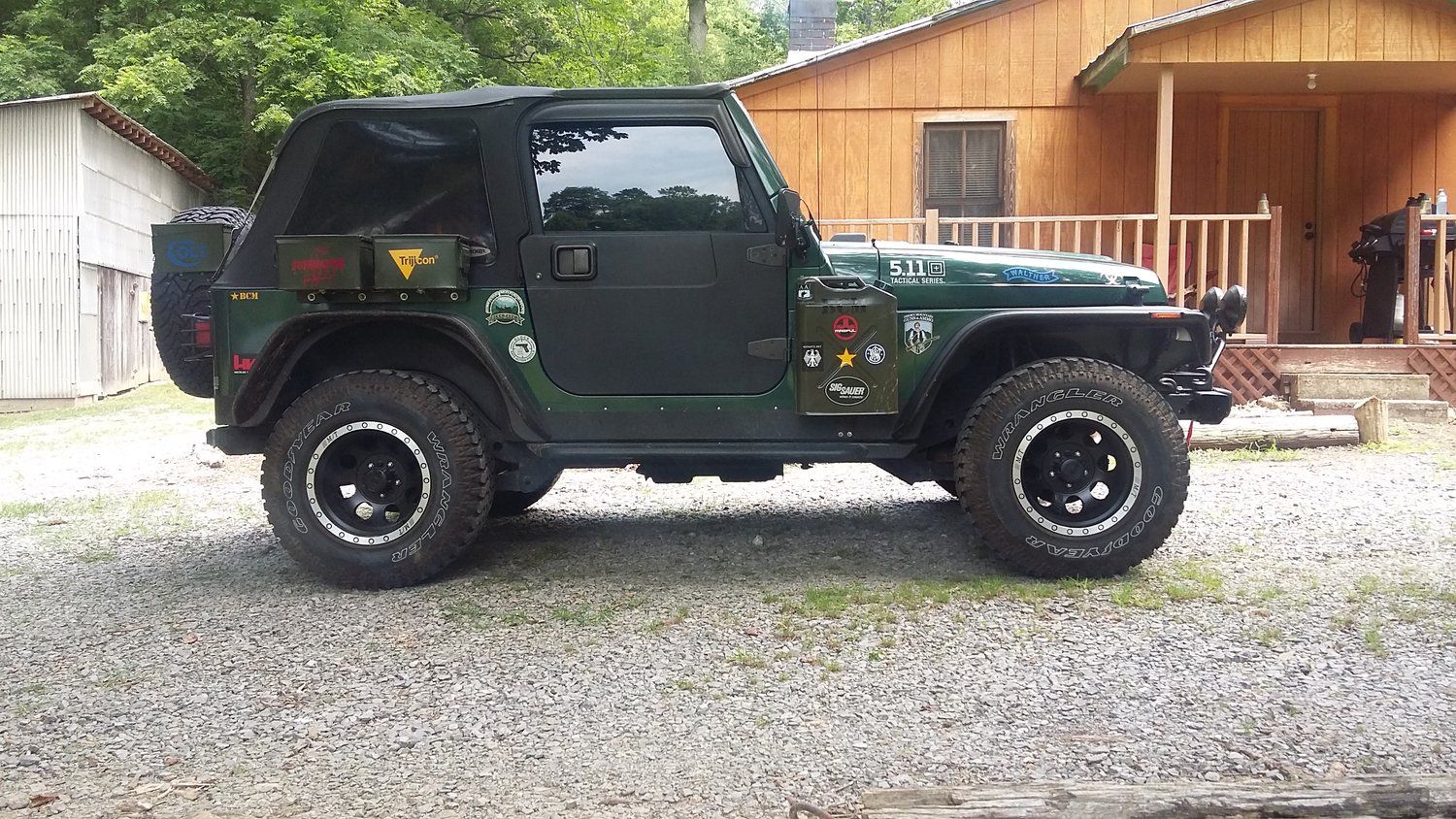 Mickey Thompson Classic Baja Lock Wheel for 84-06 Jeep Wrangler YJ, TJ ...