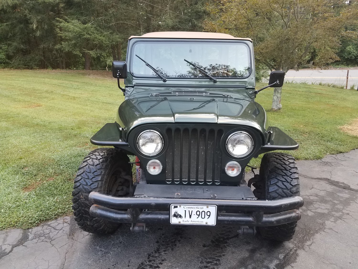 Quadratec Dual Replacement Mirror Set for 76-86 Jeep CJ5 & CJ7 | Quadratec