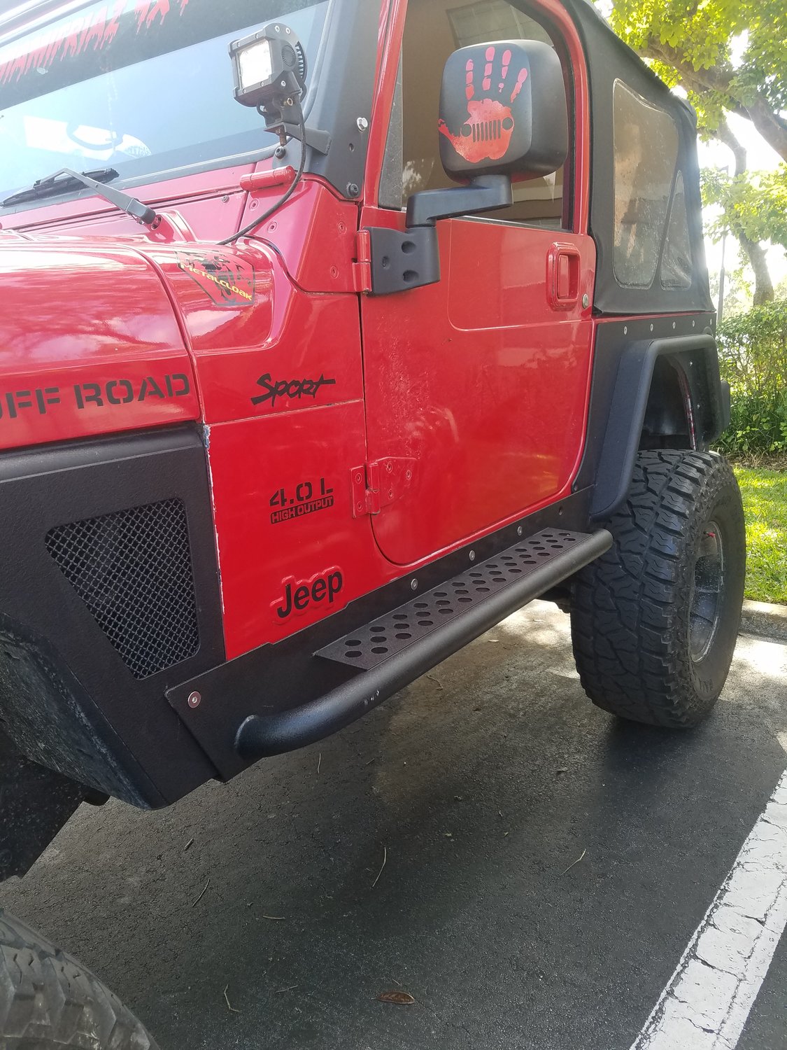 Fishbone Offroad Rock Sliders for 97-06 Jeep Wrangler TJ | Quadratec