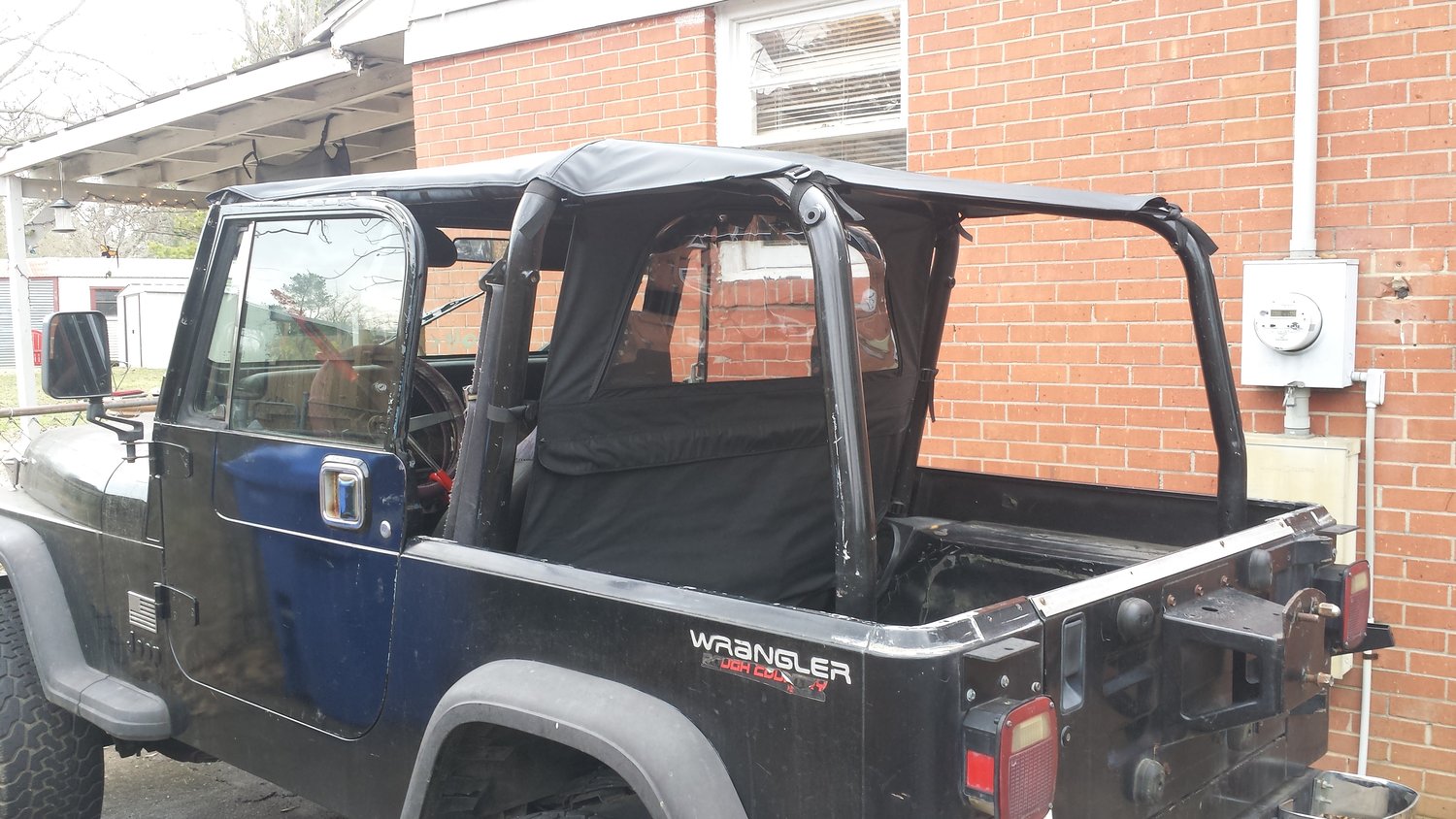 MasterTop Zip Down Windstopper for 80-06 Jeep CJ, Wrangler YJ & TJ ...