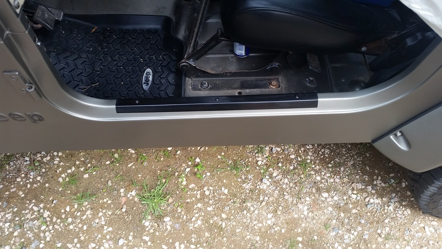 Kentrol Stainless Steel Entry Guards for 76-95 Jeep CJ7, CJ8 Scrambler ...