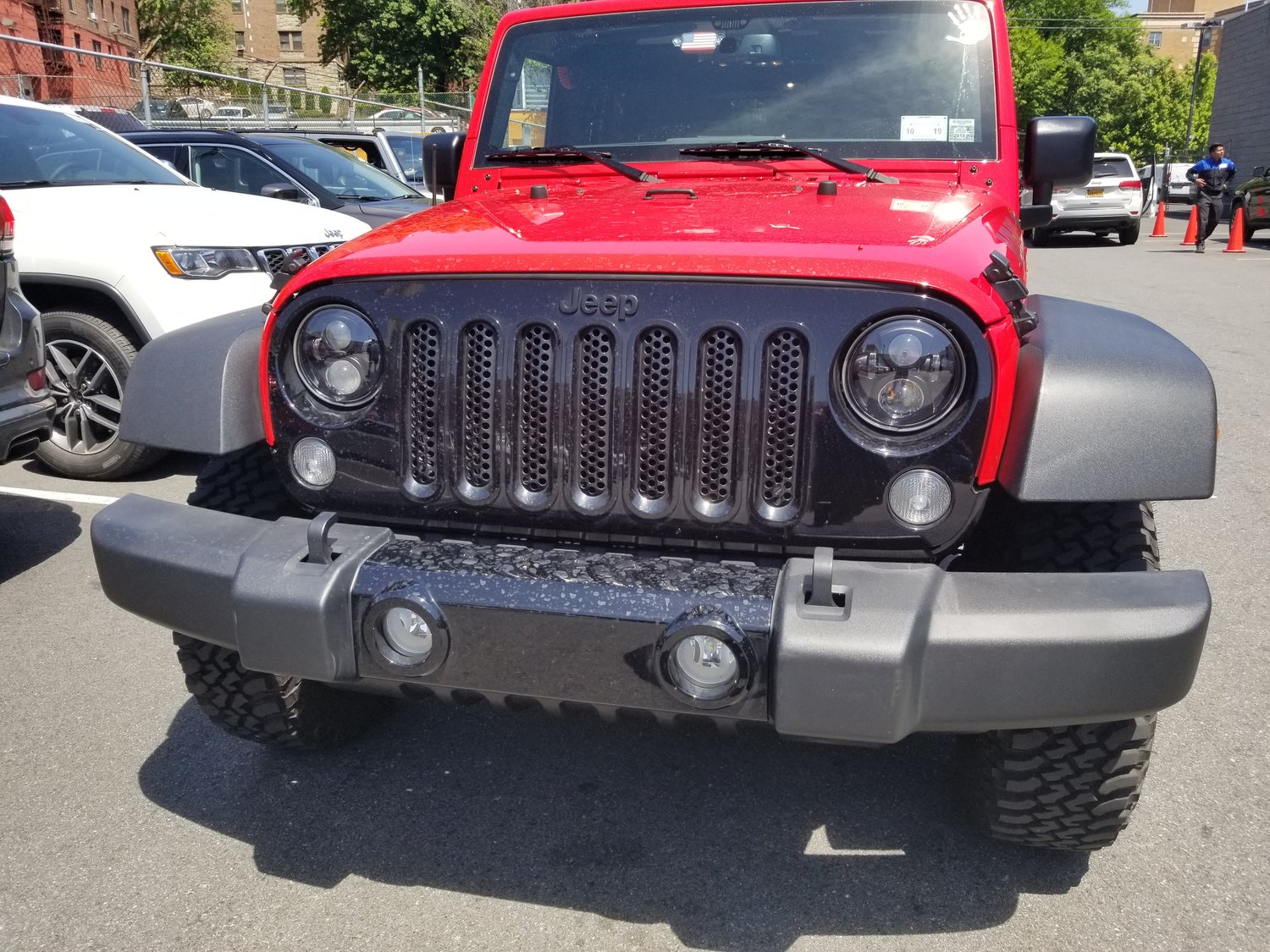 Mopar 82214333AB LED Headlight Kit in Black for 11-18 Jeep Wrangler JK ...