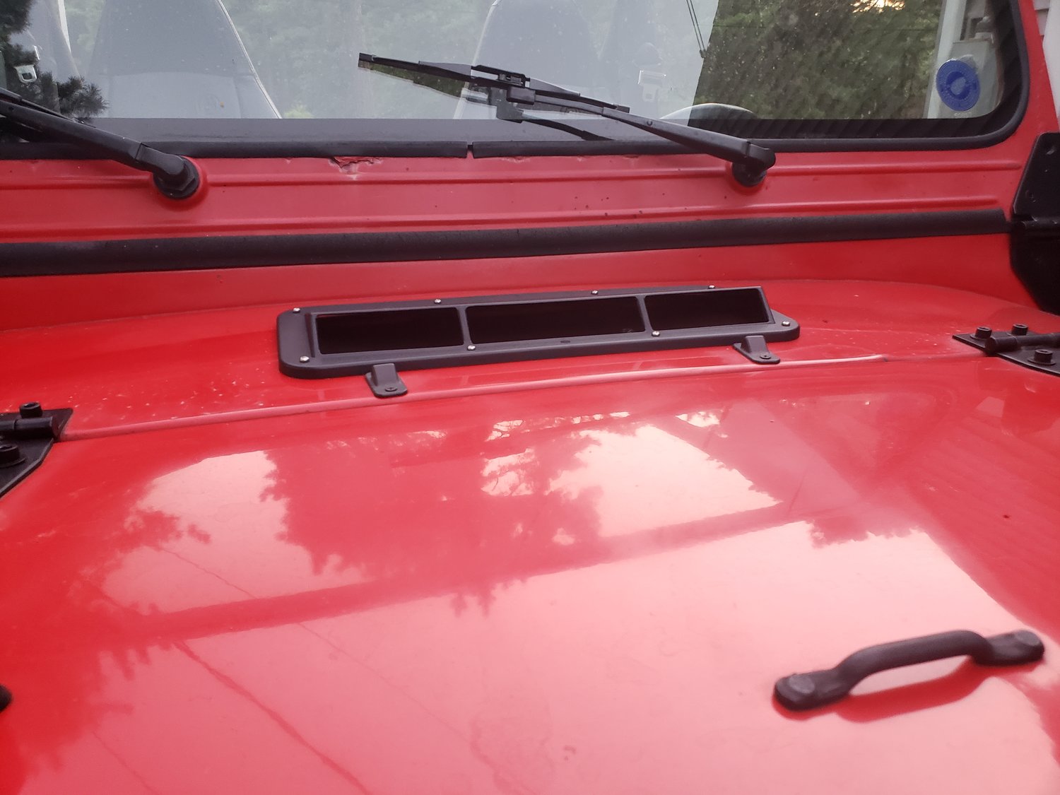 OMIX 13307.01 High Flow Air Scoop in Black for 78-95 Jeep CJ & Wrangler ...