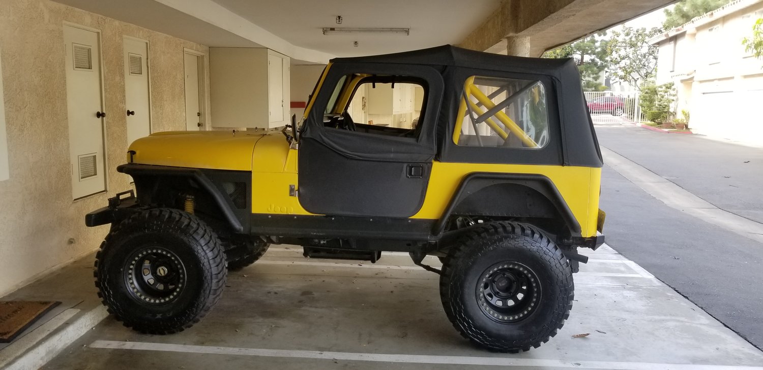 WARN 63004 Rock Sliders Rocker Guards for 76-86 Jeep CJ7 | Quadratec