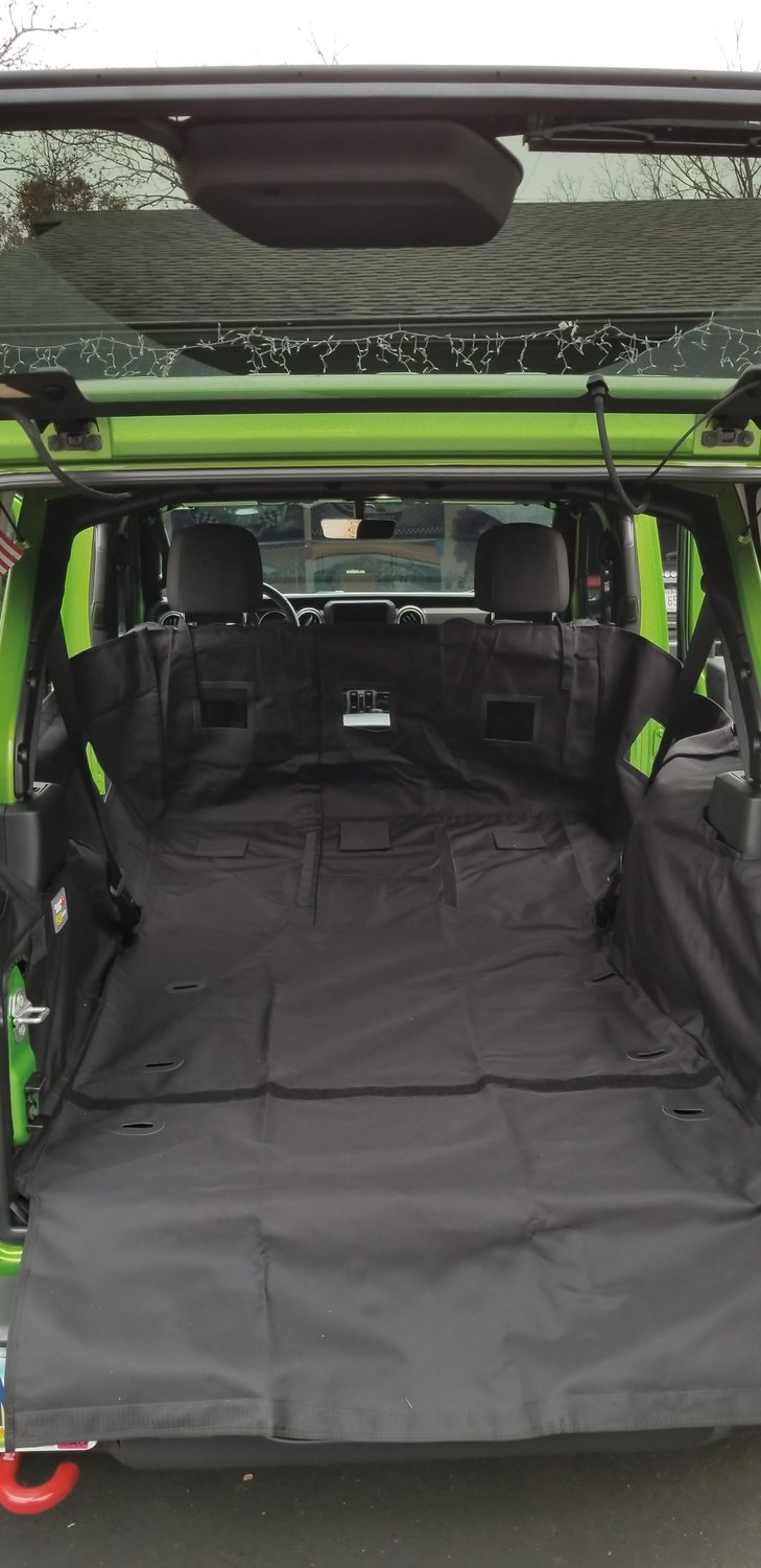 Rugged Ridge 13260.13 C3 Rear Cargo Cover for 18-21 Jeep Wrangler JL ...