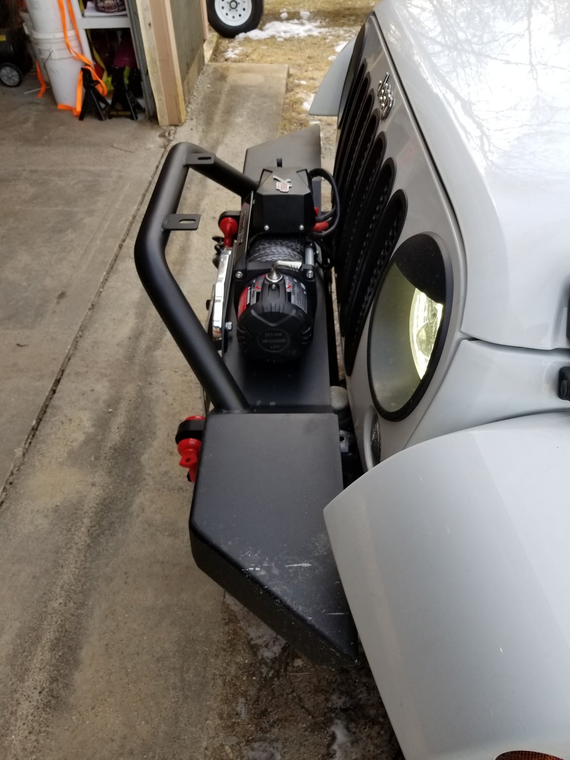 Rampage Products 99306 Rock Rage Front Bumper for 07-23 Jeep Wrangler ...