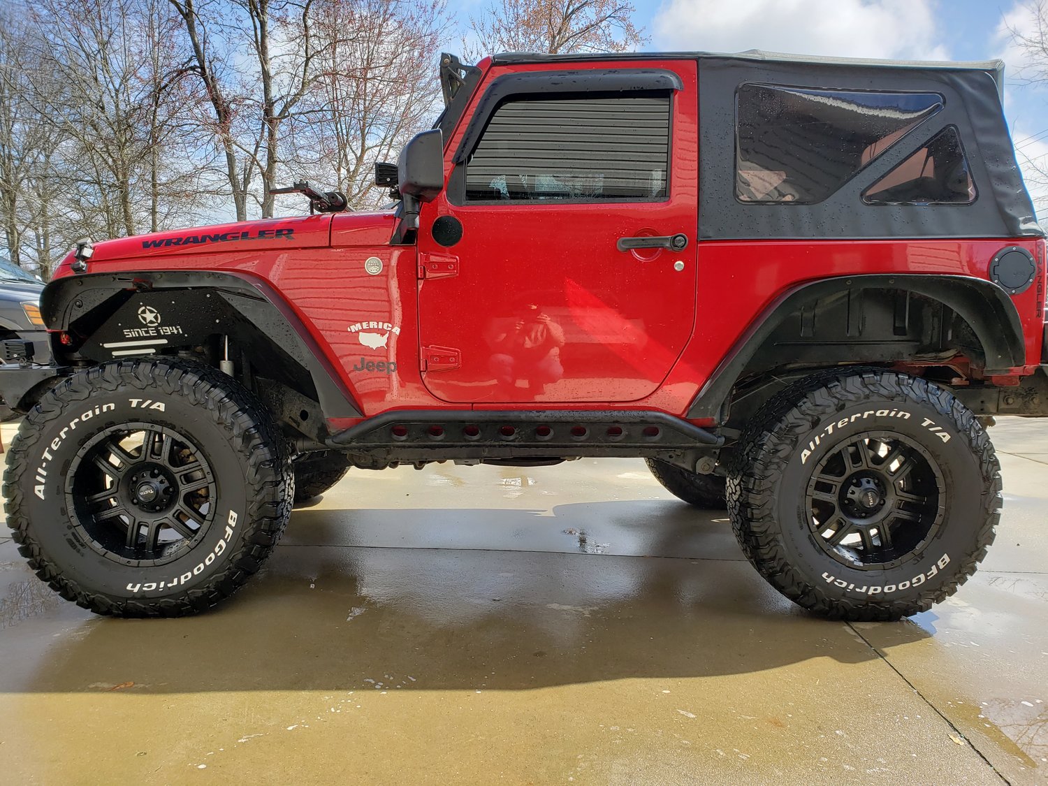 TACTIK 92615 3020 T-743 Wheel in Matte Black for 07-20 Jeep Wrangler JL ...