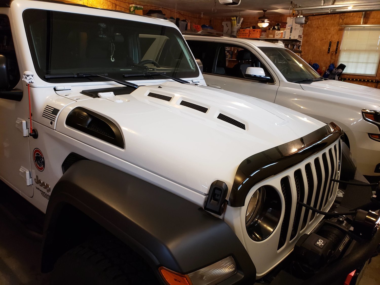 DV8 Offroad HDMBJL-01 Heat Dispersion Hood for 18-21 Jeep Wrangler JL ...