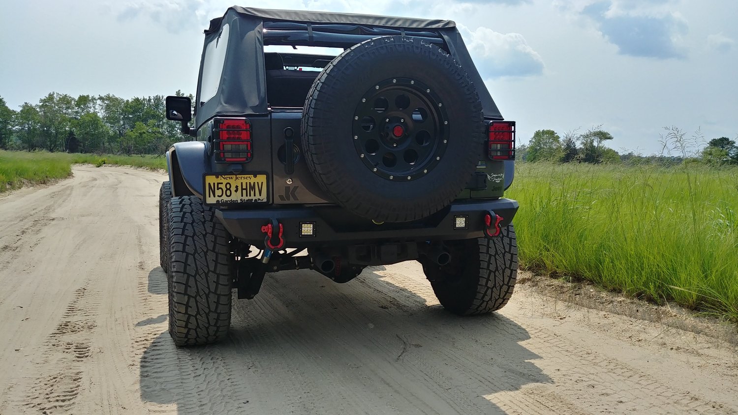 Quadratec Mid Width Rear Bumper for 07-18 Jeep Wrangler JK | Quadratec