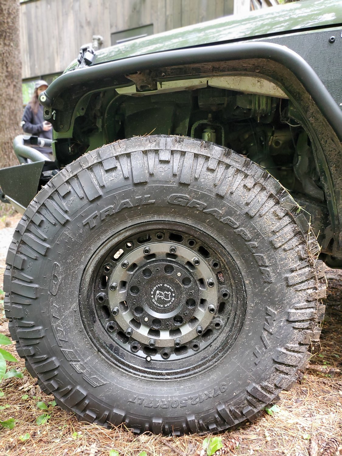 Black Rhino Hard Alloys Arsenal Wheel for 07-23 Jeep Wrangler JL, JK ...