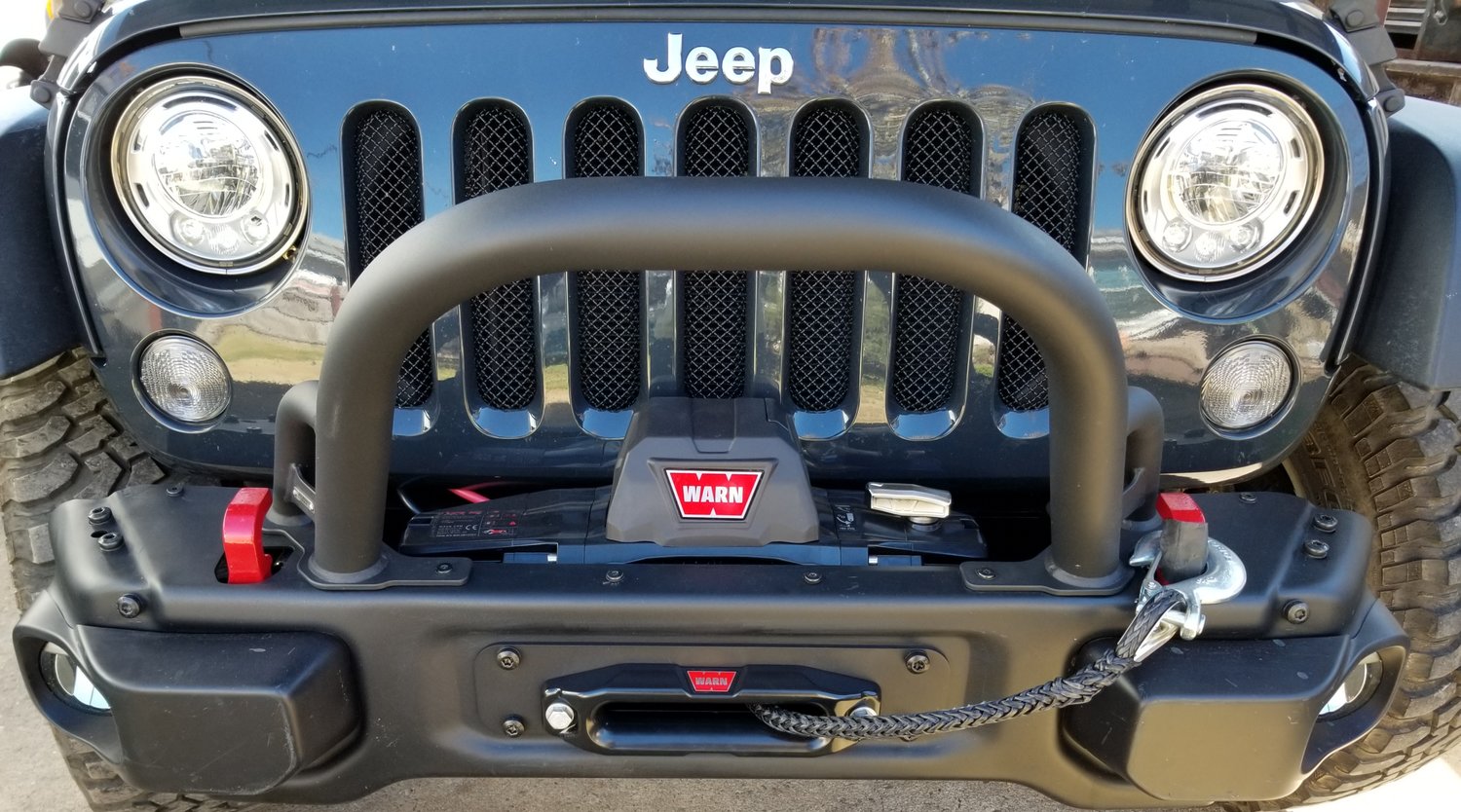 Mopar 82214787 Winch Fairlead Center Adapter Plate for 15-18 Jeep ...