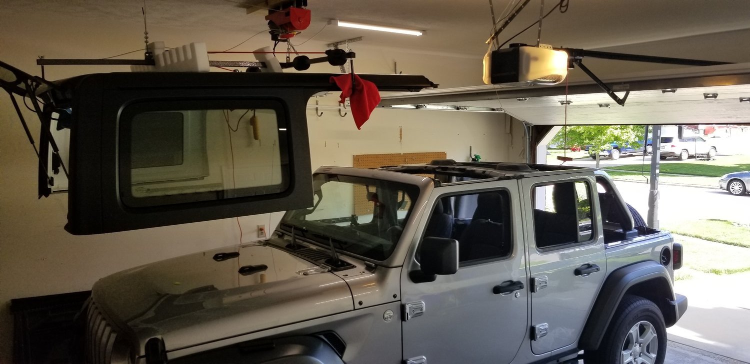 Lange Originals 014-910 Power Hoist-a-Top for 18-23 Jeep Wrangler JL 4 ...
