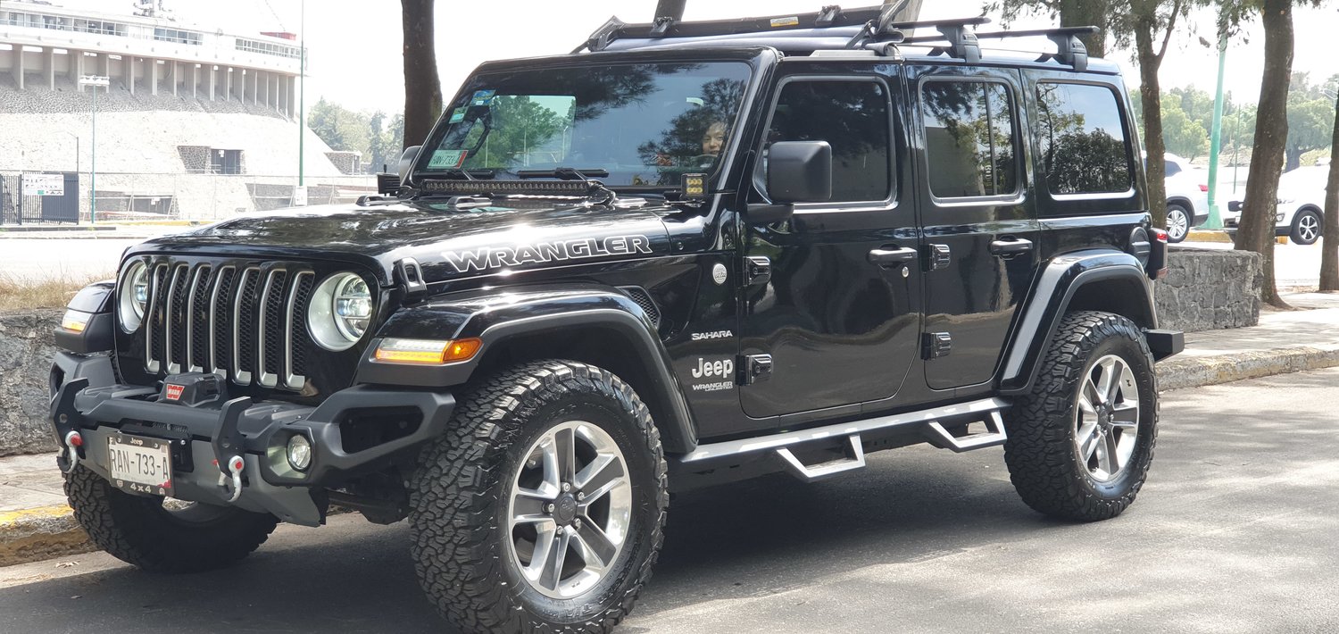 Rough Country 90769A Contoured Drop Steps for 18-20 Jeep Wrangler JL ...