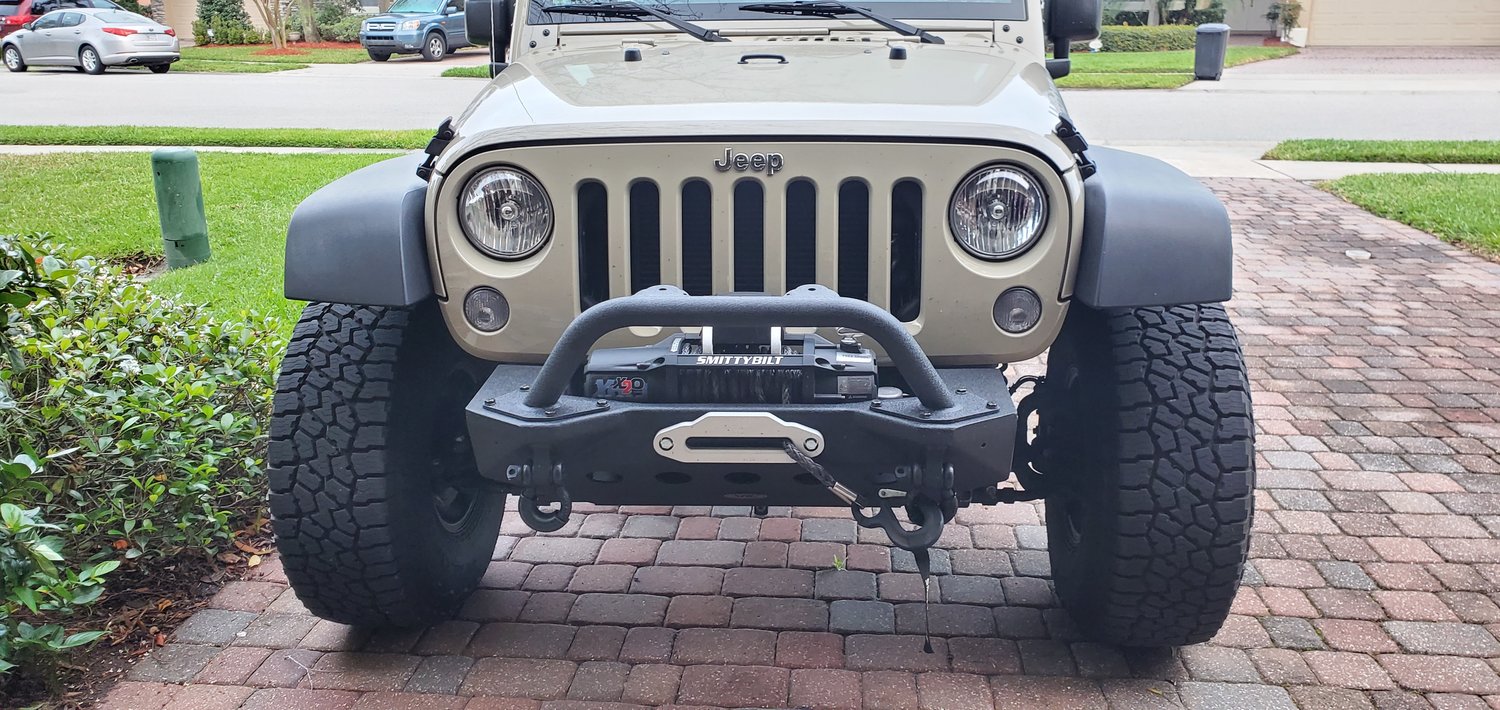 Smittybilt XRC M.O.D. Front Bumper for 07-18 Jeep Wrangler JK | Quadratec