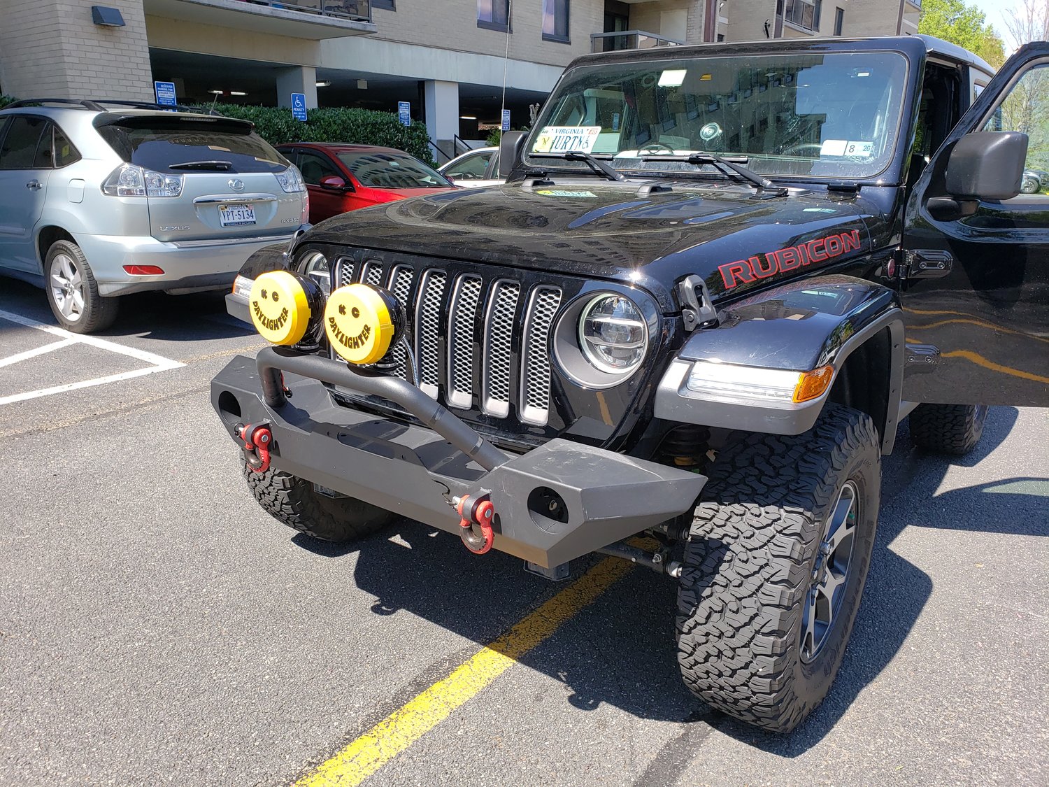 Rampage Products 99306 Rock Rage Front Bumper for 07-23 Jeep Wrangler ...