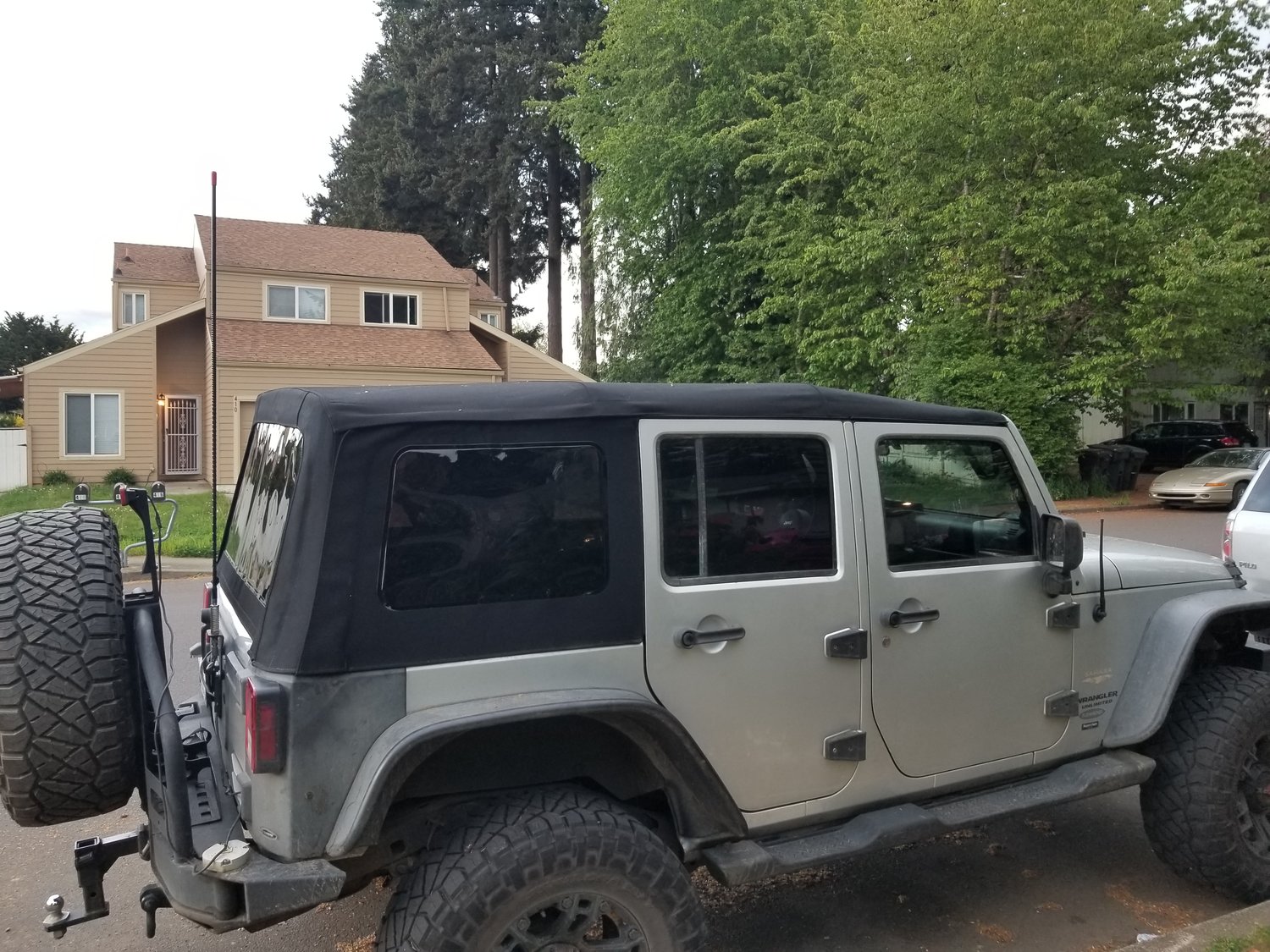 Mopar 82213652 Complete Cable Style Sunrider Twill Soft Top with Spring ...