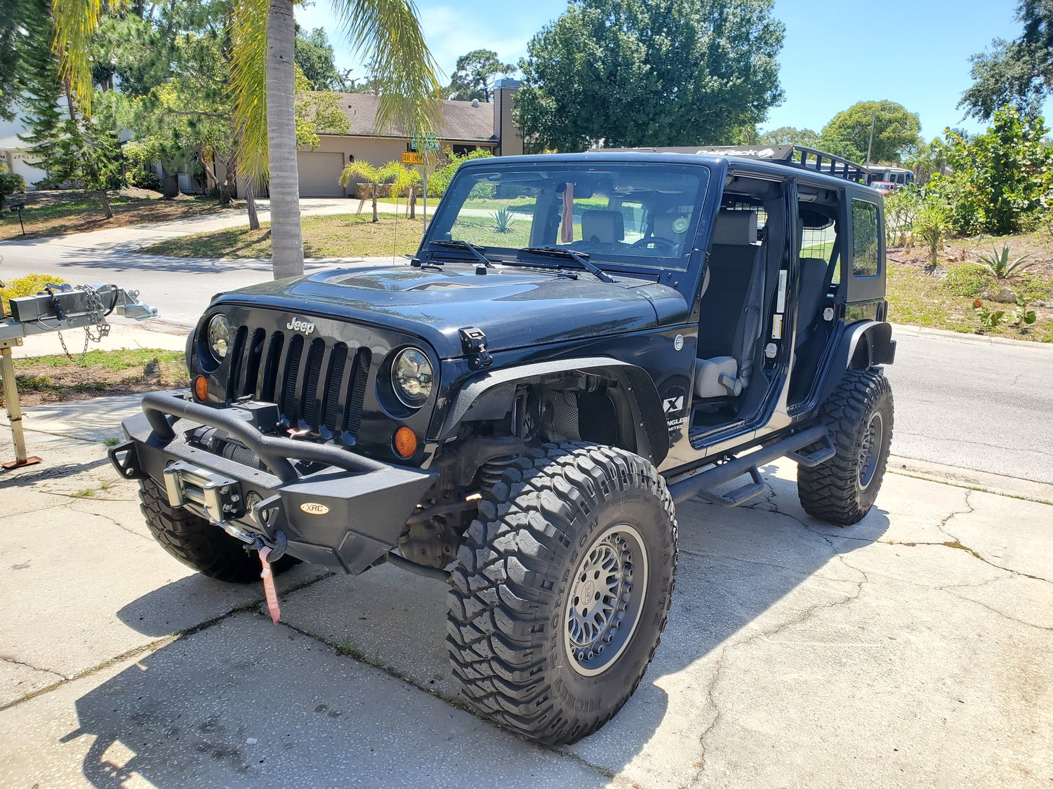 Black Rhino Fury Wheel for 07-20 Jeep Wrangler JL, JK & Gladiator JT ...