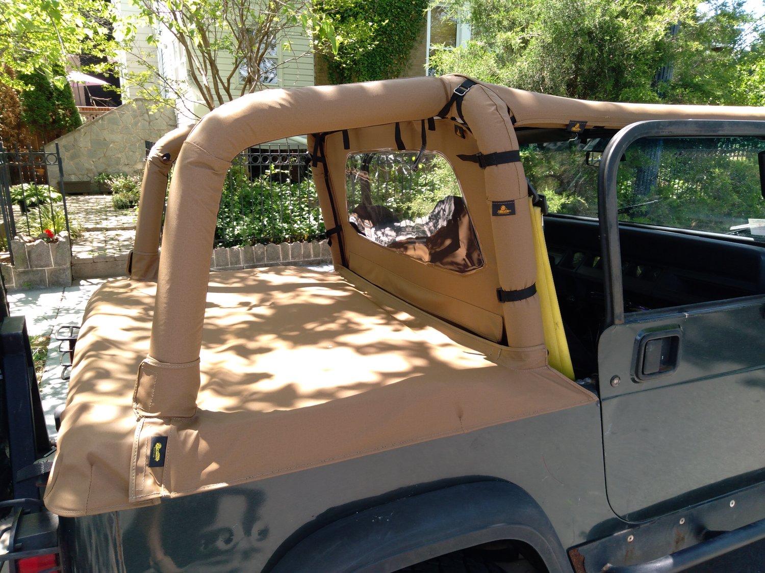 Bestop Strapless Bikini Top, Windjammer & Duster Deck Cover Combo for ...