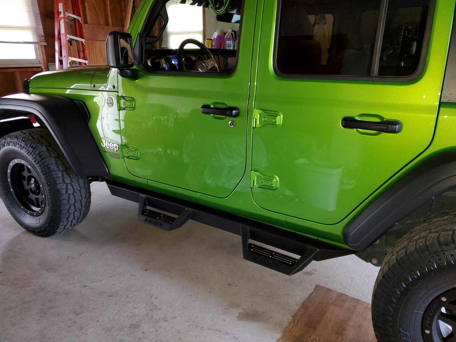 Magnum by Raptor Series RT Steps for 18-25 Jeep Wrangler JL Unlimited ...