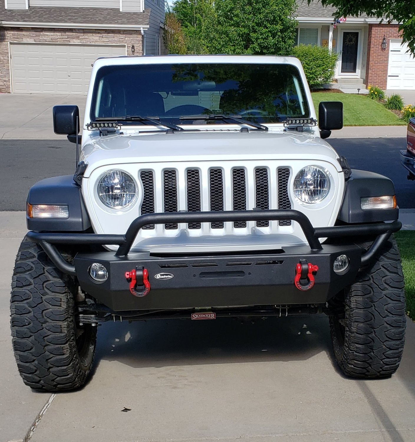 Quadratec QRC Front Winch Ready Bumper for 18-24 Jeep Wrangler JL ...