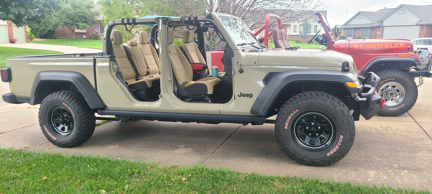 Quadratec CJ Retro Alloy Wheel for 07-24 Jeep Wrangler JK, JL and ...