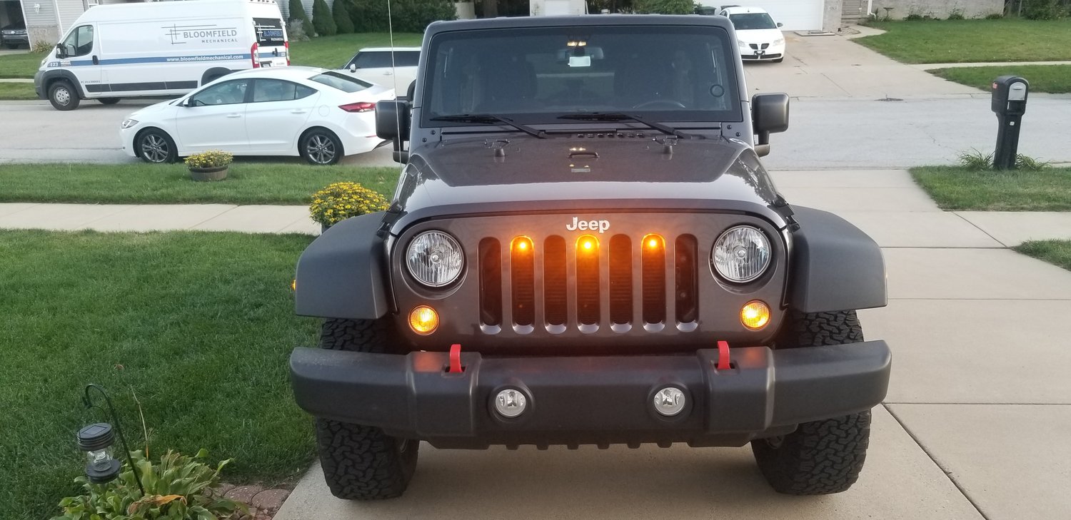 Quadratec Pre-Runner LED Light Bar Kit for 07-18 Jeep Wrangler JK ...