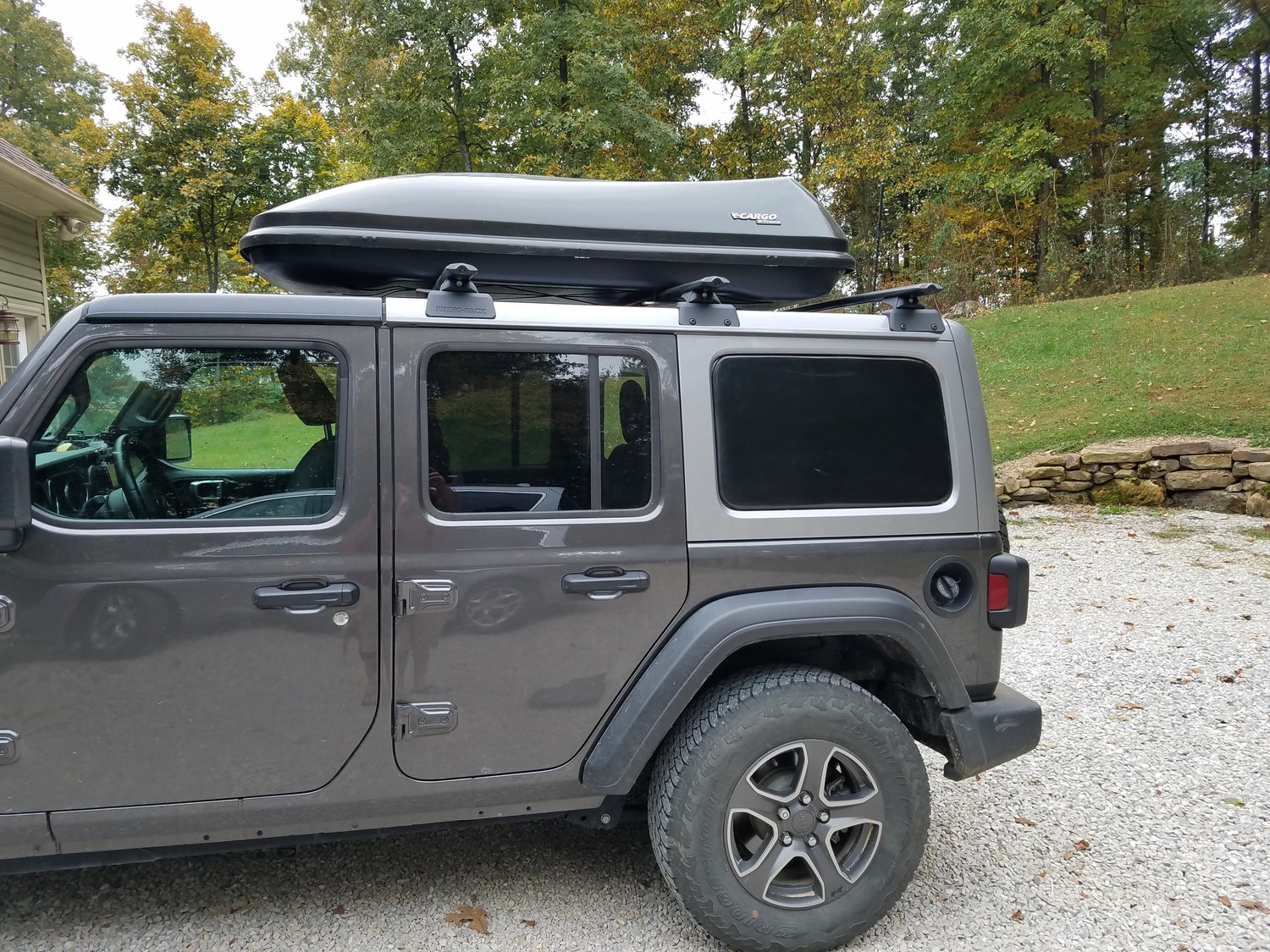 Rhino-Rack Vortex 3-Bar Backbone Roof Rack for 18-20 Jeep Wrangler JL ...