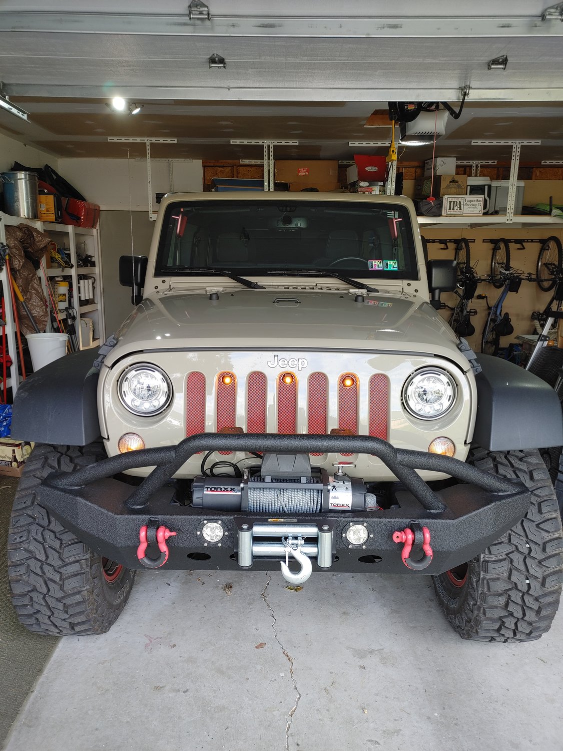 Quadratec Pre-Runner LED Light Bar Kit for 07-18 Jeep Wrangler JK ...