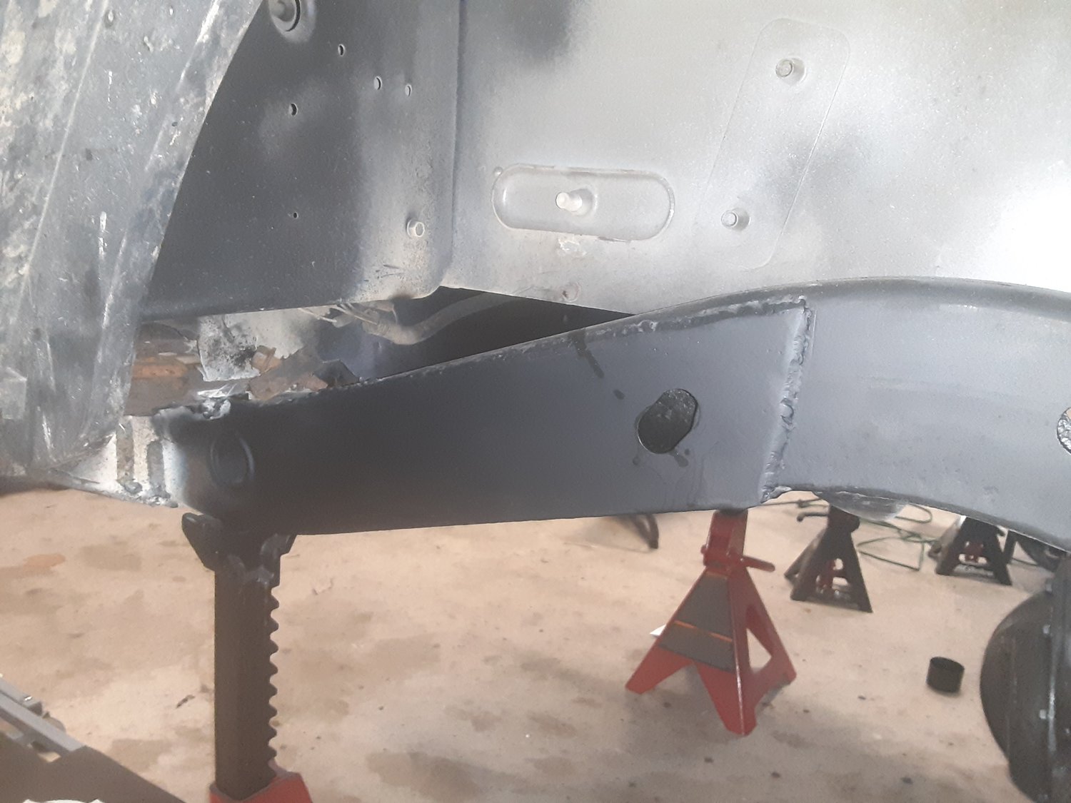 Rust Buster Rear Shackle Mount Section for 87-95 Jeep Wrangler YJ Right ...