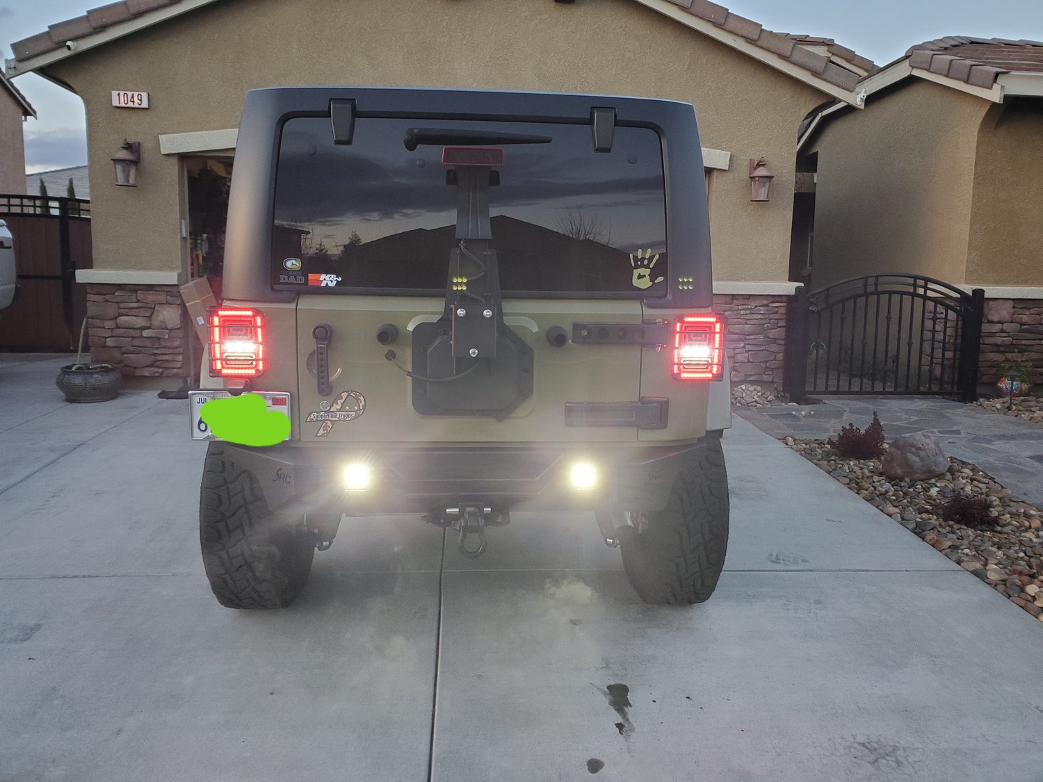 Quadratec 3" LED Backup Light Kit for 07-18 Jeep Wrangler JK | Quadratec