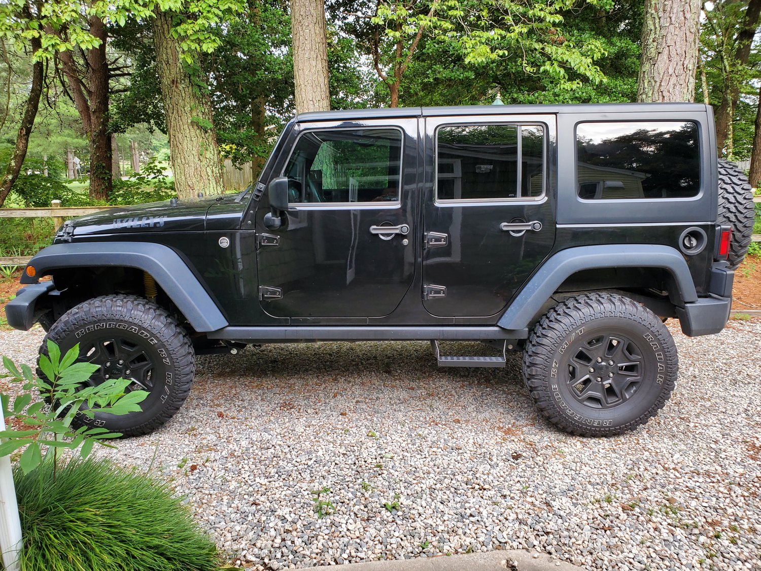 Trigger 15000 Rubicon Slider Steps for 07-18 Jeep Wrangler Rubicon ...