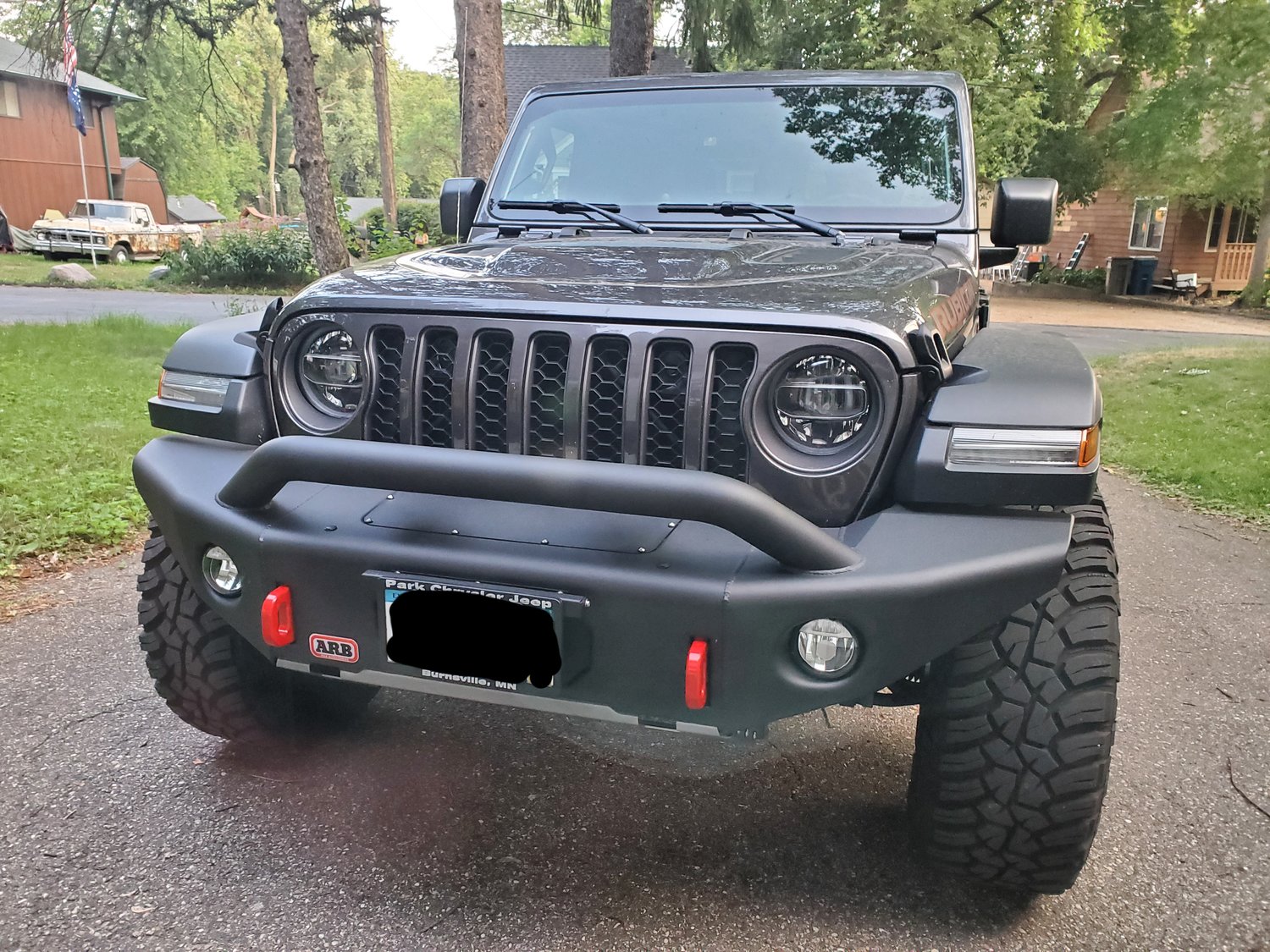 ARB 3450460 Front Bondi Deluxe Winch Bumper for 18-23 Jeep Wrangler JL ...